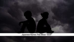 130+ Japanese Names That Mean “Dark” And Their Hidden Meanings – Paige ...