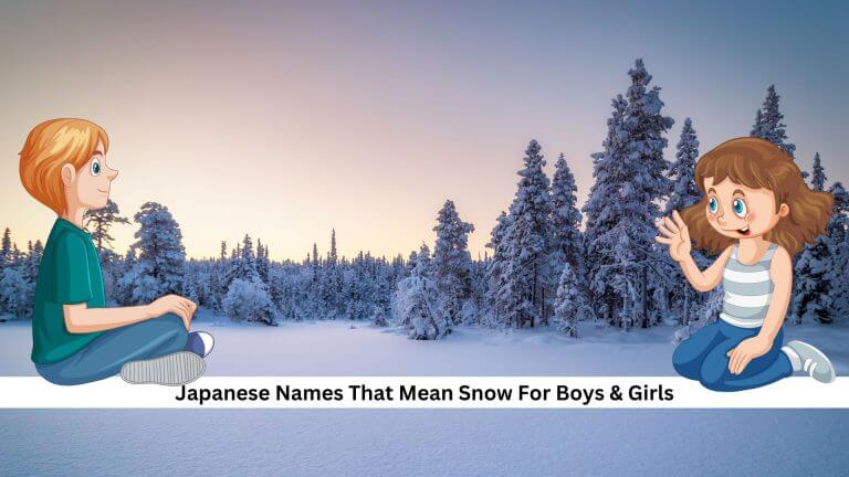 80+ Japanese Names That Mean Snow For Boys & Girls: A Cultural Dive ...